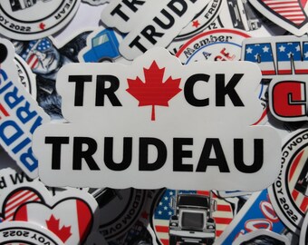 Truck Trudeau Decal | Etsy