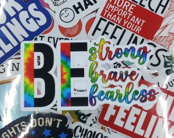 Brave Stickers | Etsy
