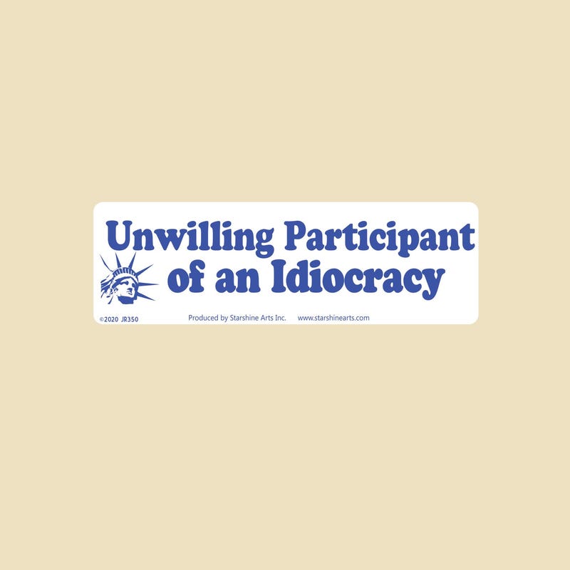 Decals Idiocracy - Etsy