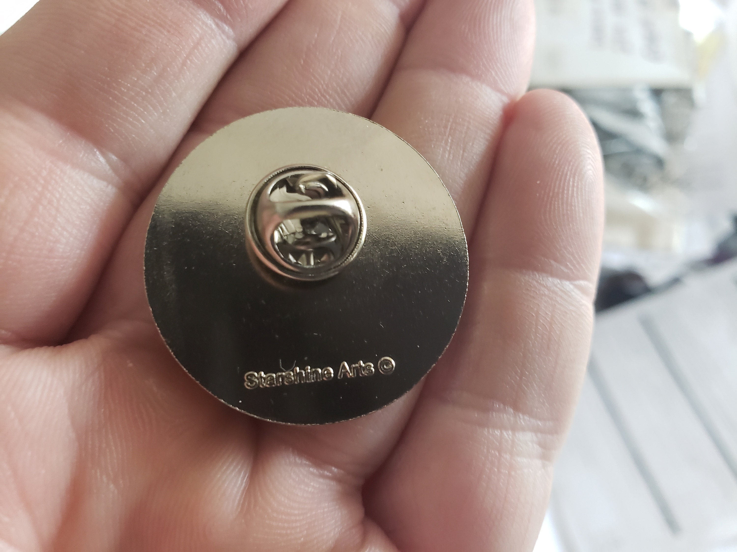 Flower of Life Silver Enamel Pin- Sacred Geometry, Crystal, Ancient ...