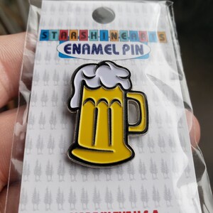 Beer Mug Enamel Pin- - Etsy