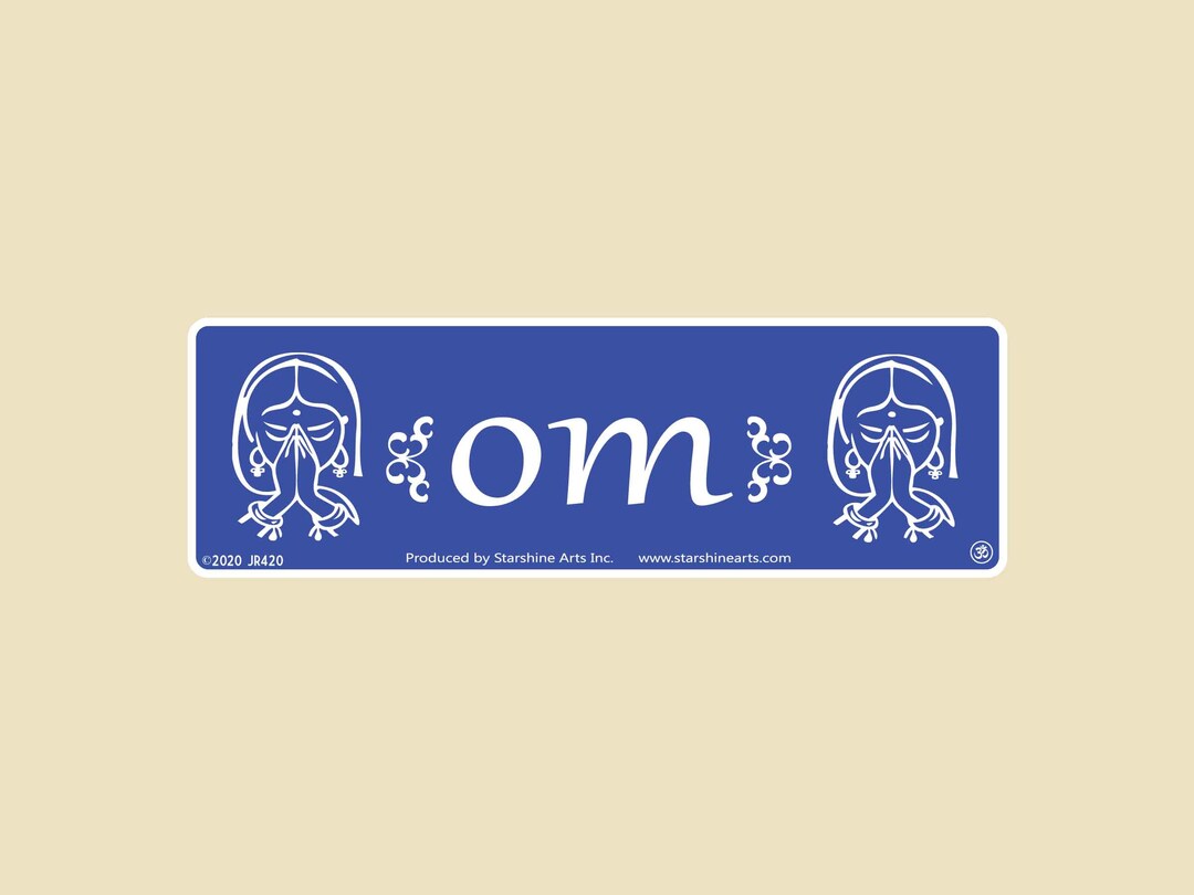 Om Goddess Large OR Small Bumper Sticker- Car Sticker, Laptop Sticker ...