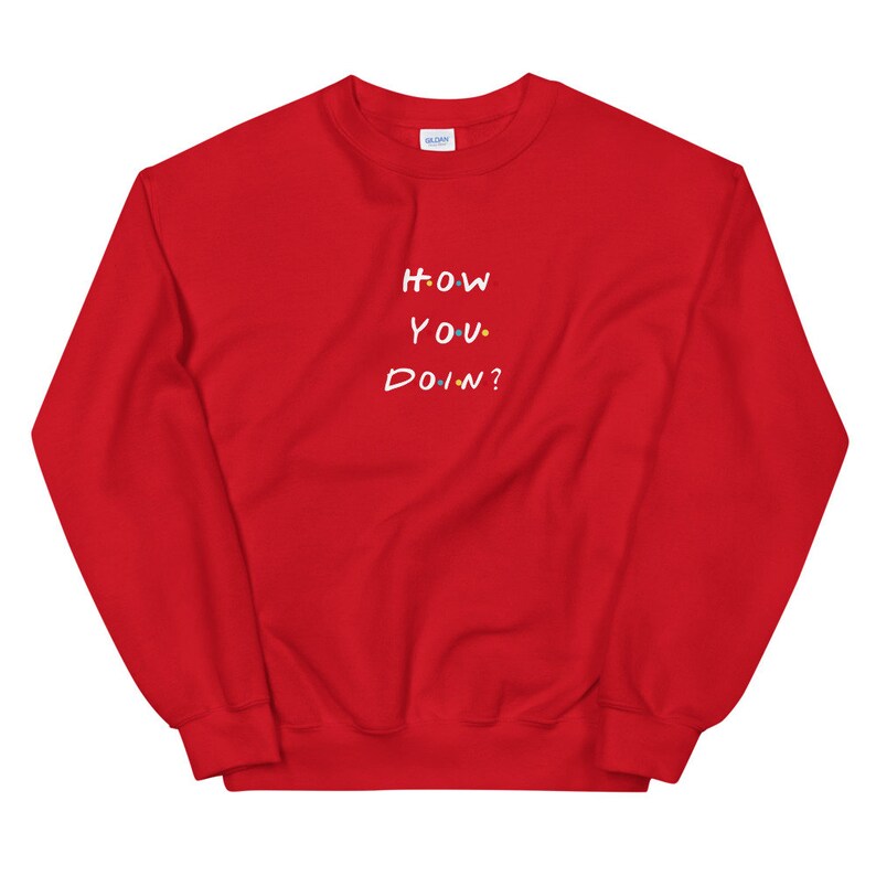 Comment vous doin Sweatshirt Joey Crewneck joey - Etsy France