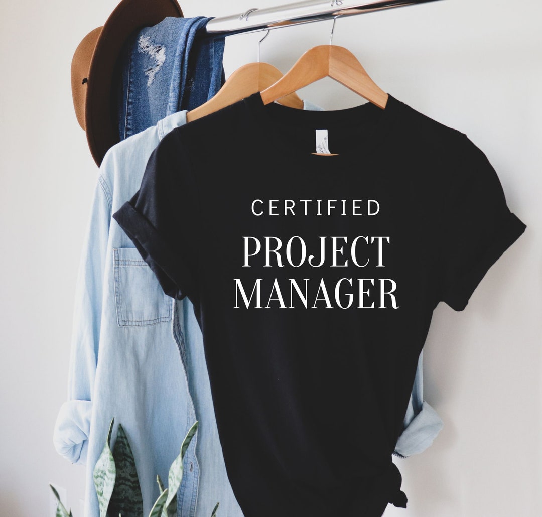 Custom Project Manager Shirt | Project Manager Gift | Personalized ...