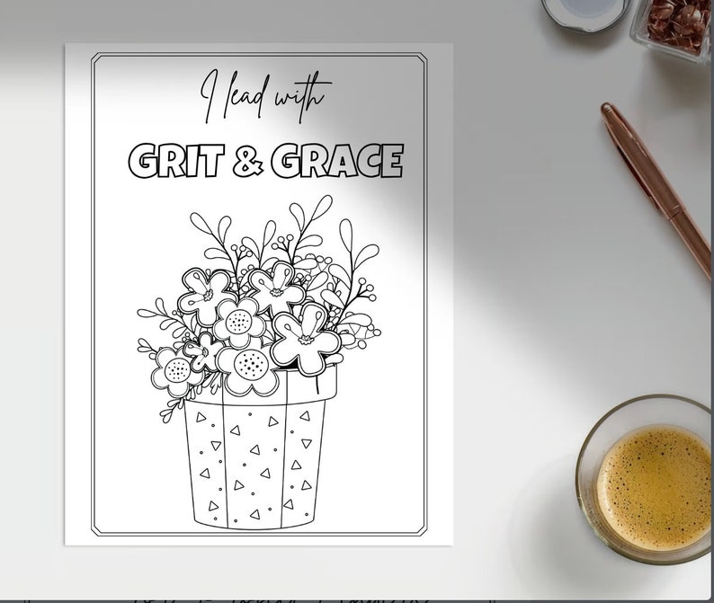 16-page Instant Download Coloring Pages for Project Leaders | PDF ...
