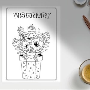 16-page Instant Download Coloring Pages for Project Leaders | PDF ...