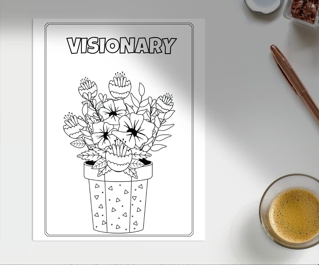 16-page Instant Download Coloring Pages for Project Leaders | PDF ...