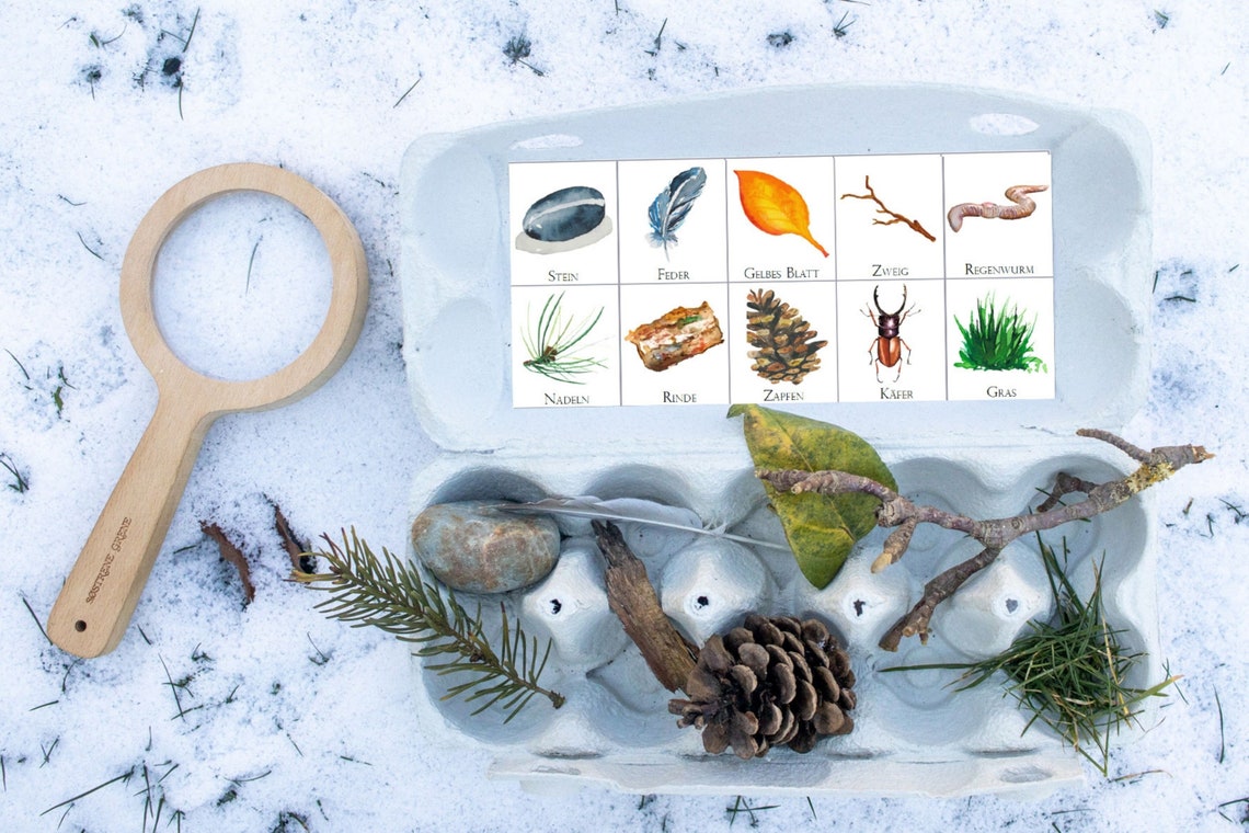 Nature Scavenger Hunt Printable Forest Treasure Hunt for - Etsy Canada