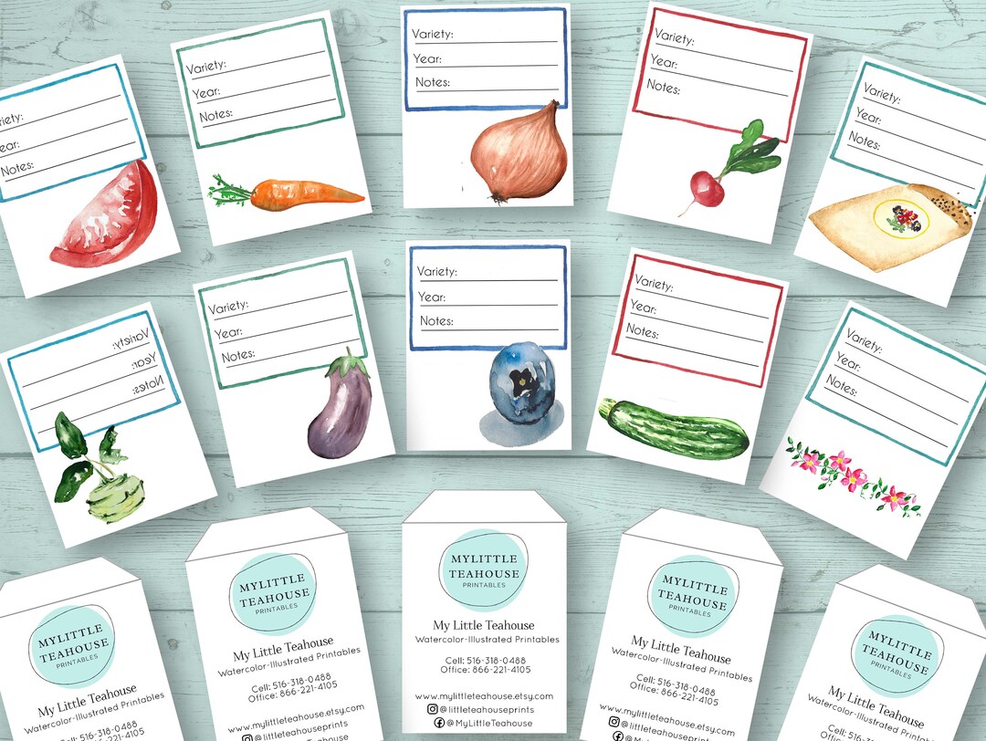 Editable Seed Packets, Real Estate Seed Packet, Cutstom Promotional ...