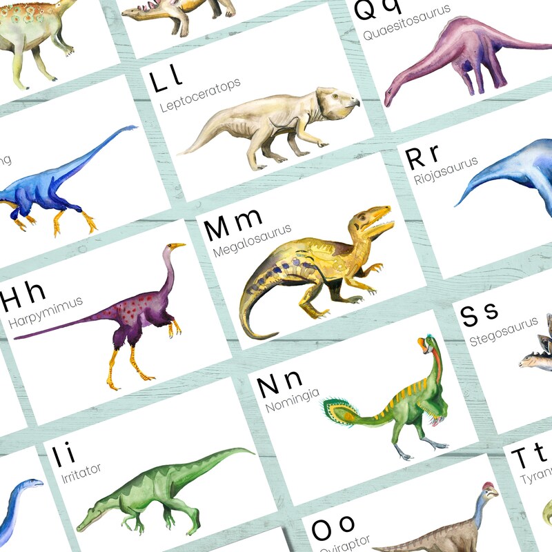 Montessori Dinosaur - Etsy