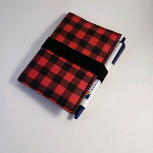 Mini Notebook With Cover Refillable W/pen Holder Journal - Etsy