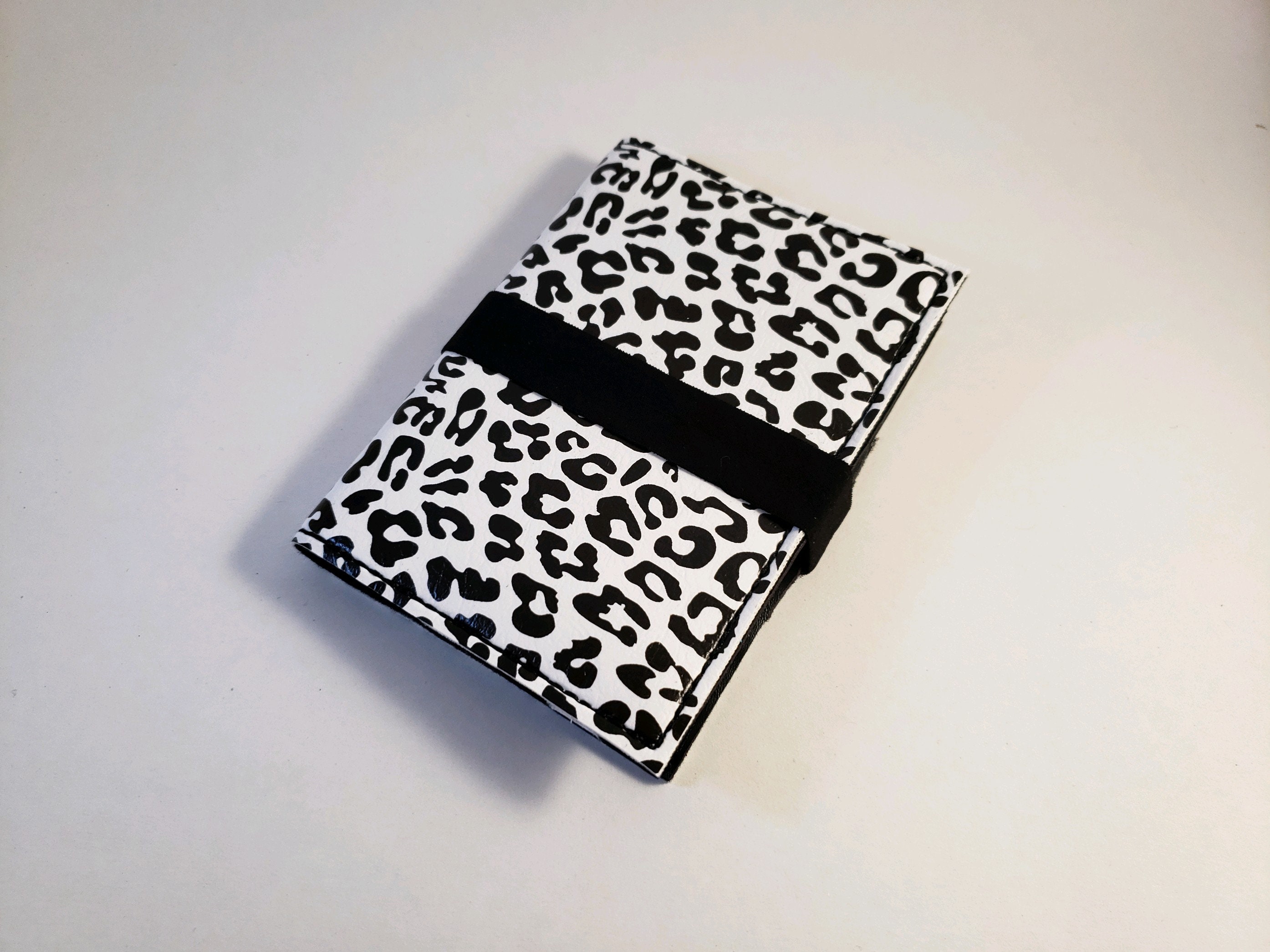 Mini Notebook with Cover Refillable w/pen holder Journal | Etsy