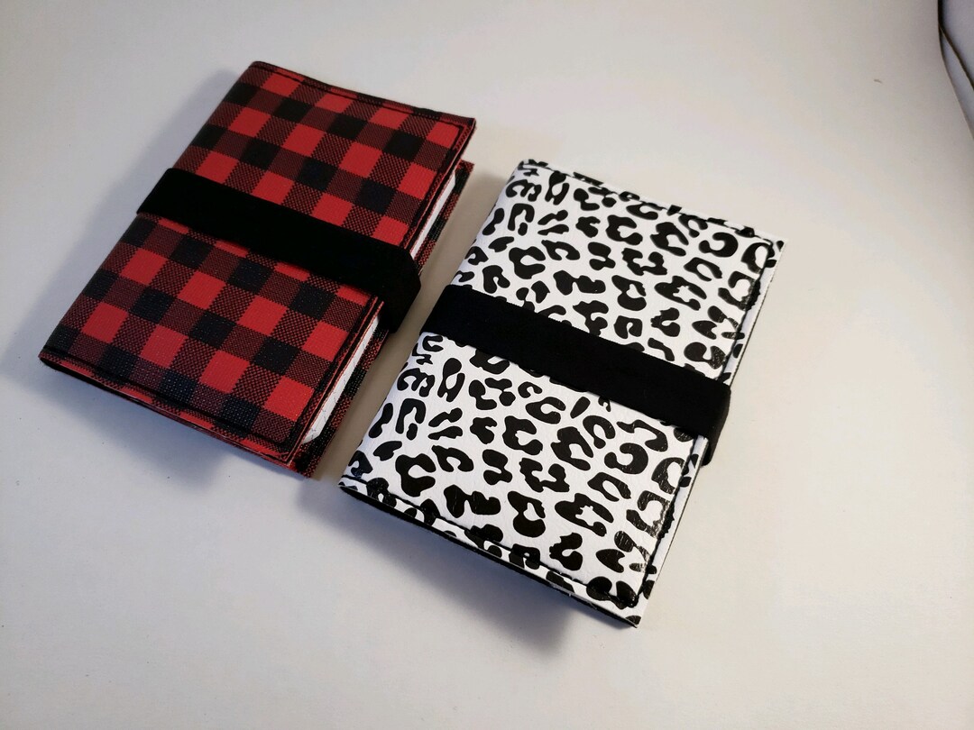 Mini Notebook With Cover Refillable W/pen Holder Journal - Etsy
