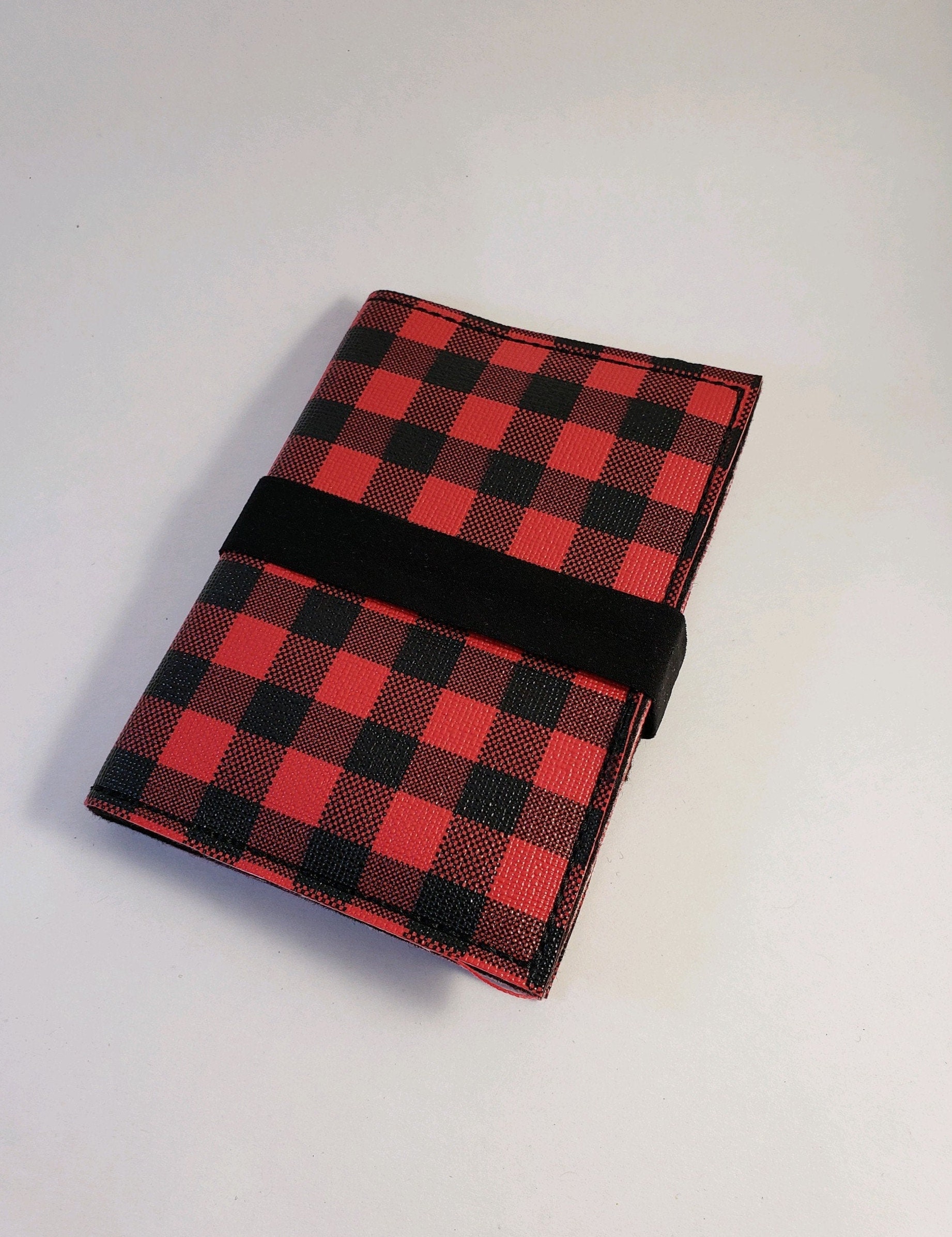 Mini Notebook with Cover Refillable w/pen holder Journal | Etsy