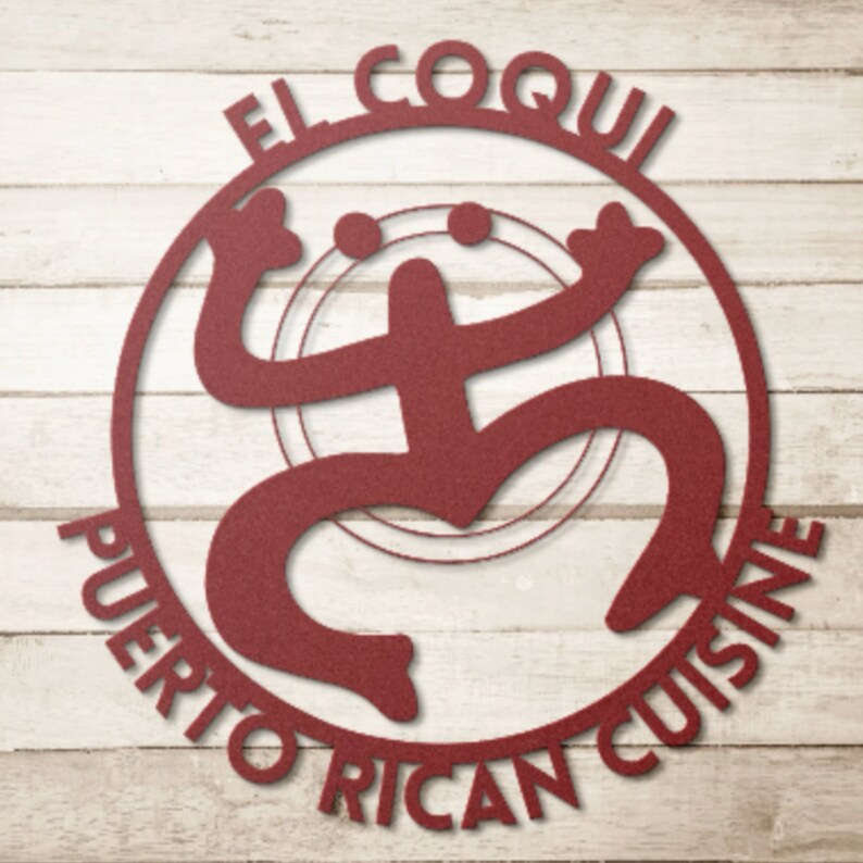 Puerto Rico Taino Coqui Personalized Metal Sign Custom Puerto - Etsy