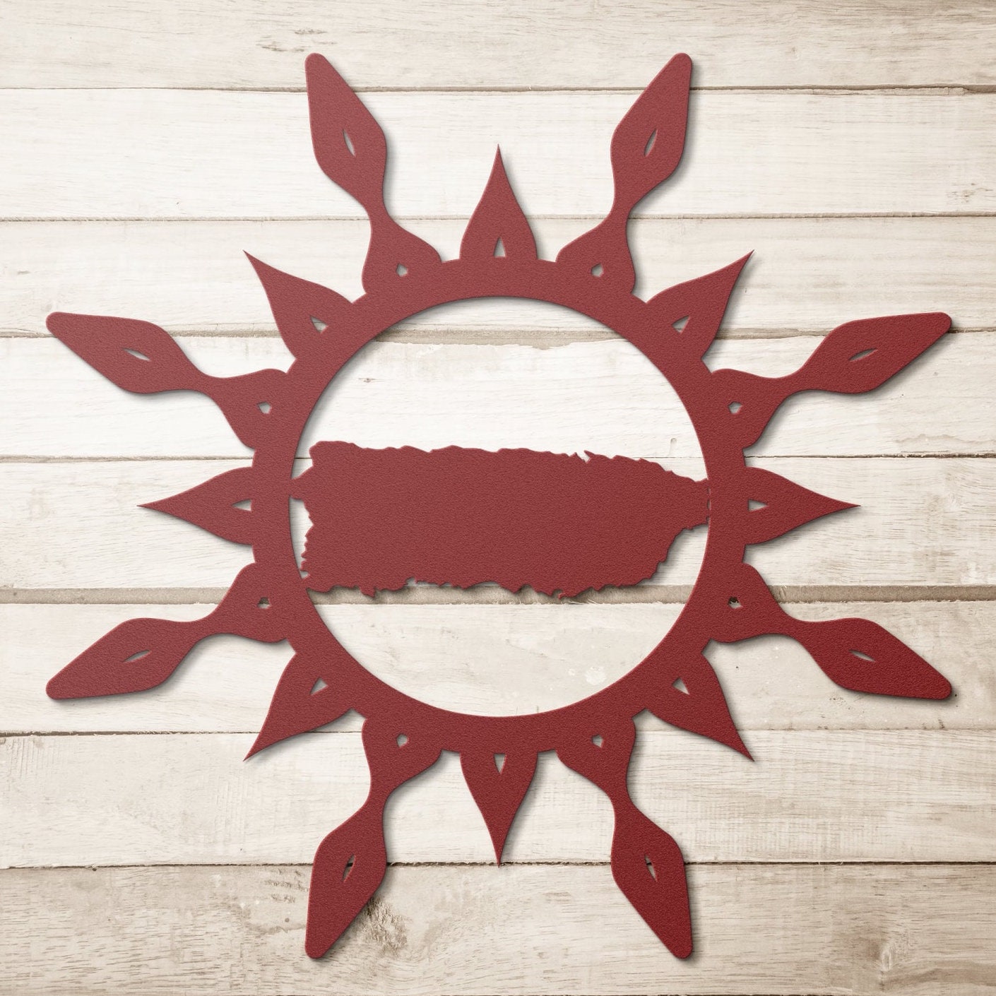 Puerto Rico Sun Metal Sign Puerto Rican Art Wall Decoration - Etsy