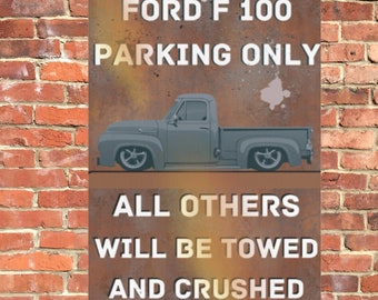 1956 Ford Truck Sign - Etsy