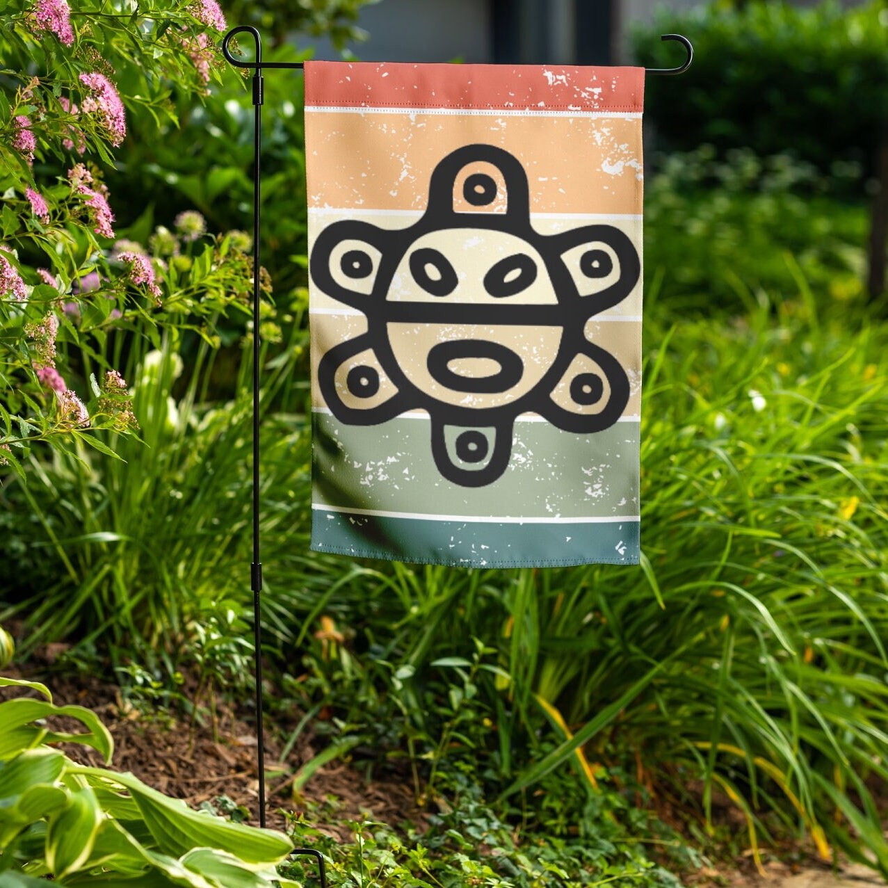 Puerto Rico Taino Sun Garden Flag Puerto Rican Taino Art - Etsy
