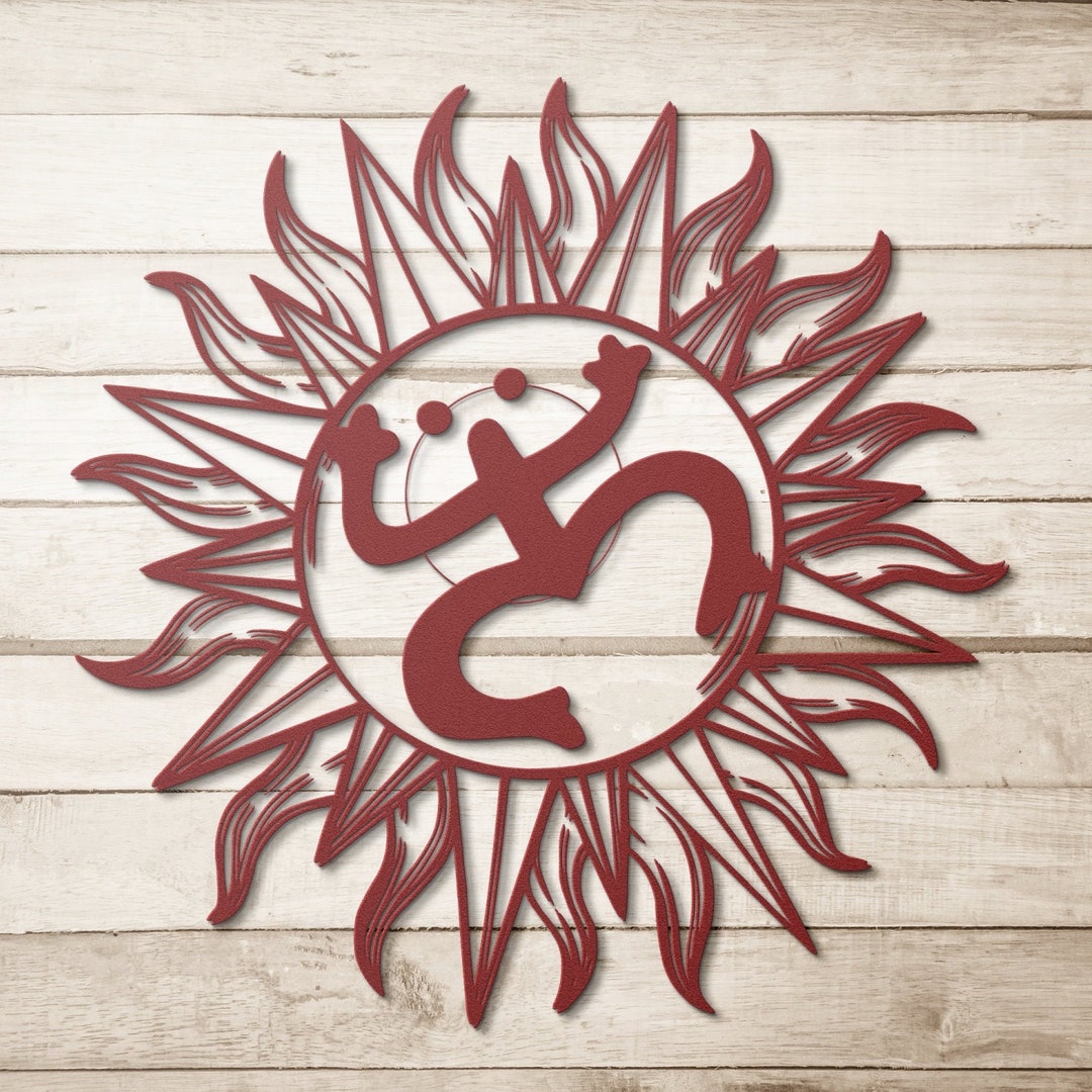 Puerto Rican Home Decor, Puerto Rico Art Taino Coqui Wall Art Metal ...