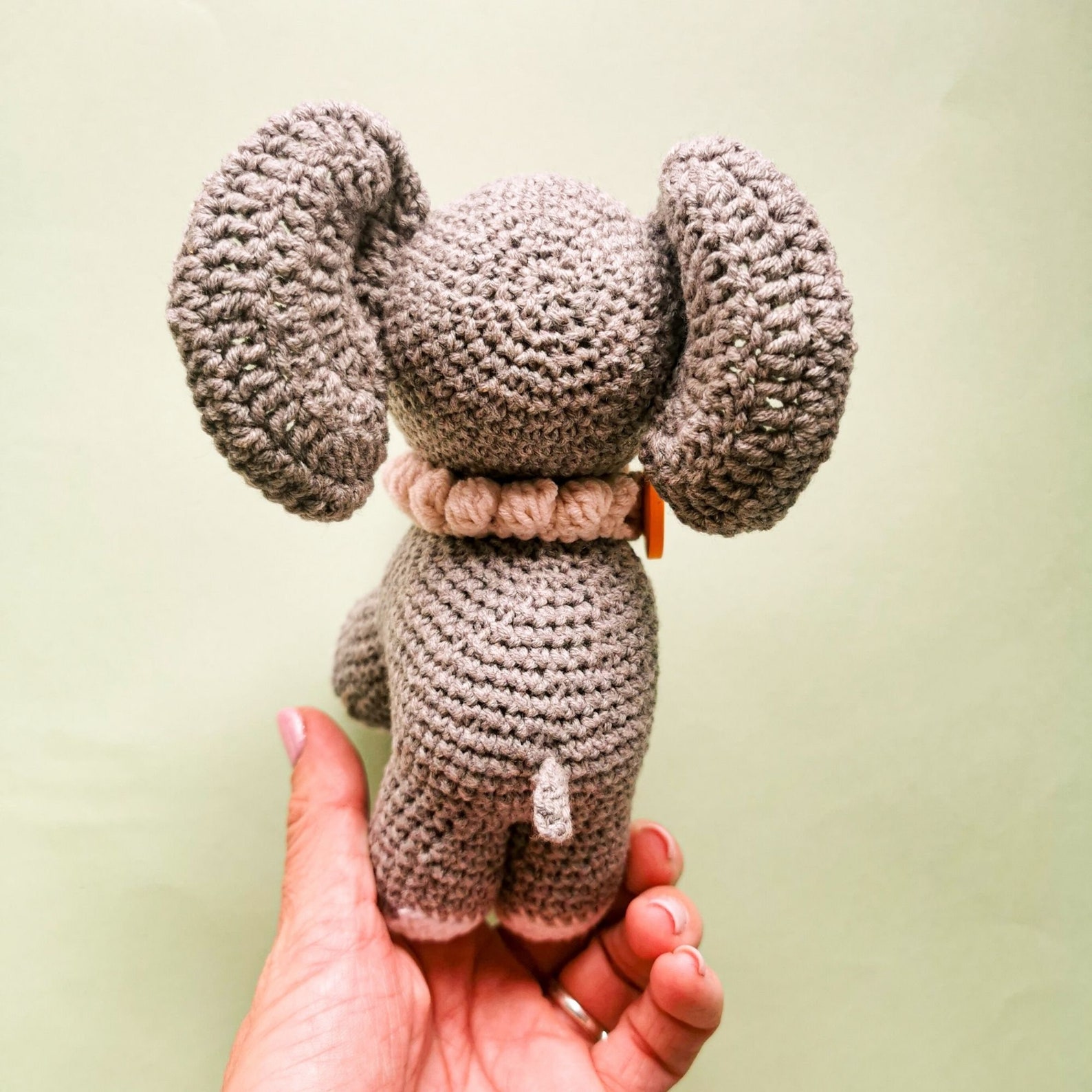 Hanno, the Elephant - Amigurumi PDF Crochet Pattern - Tutorial With ...