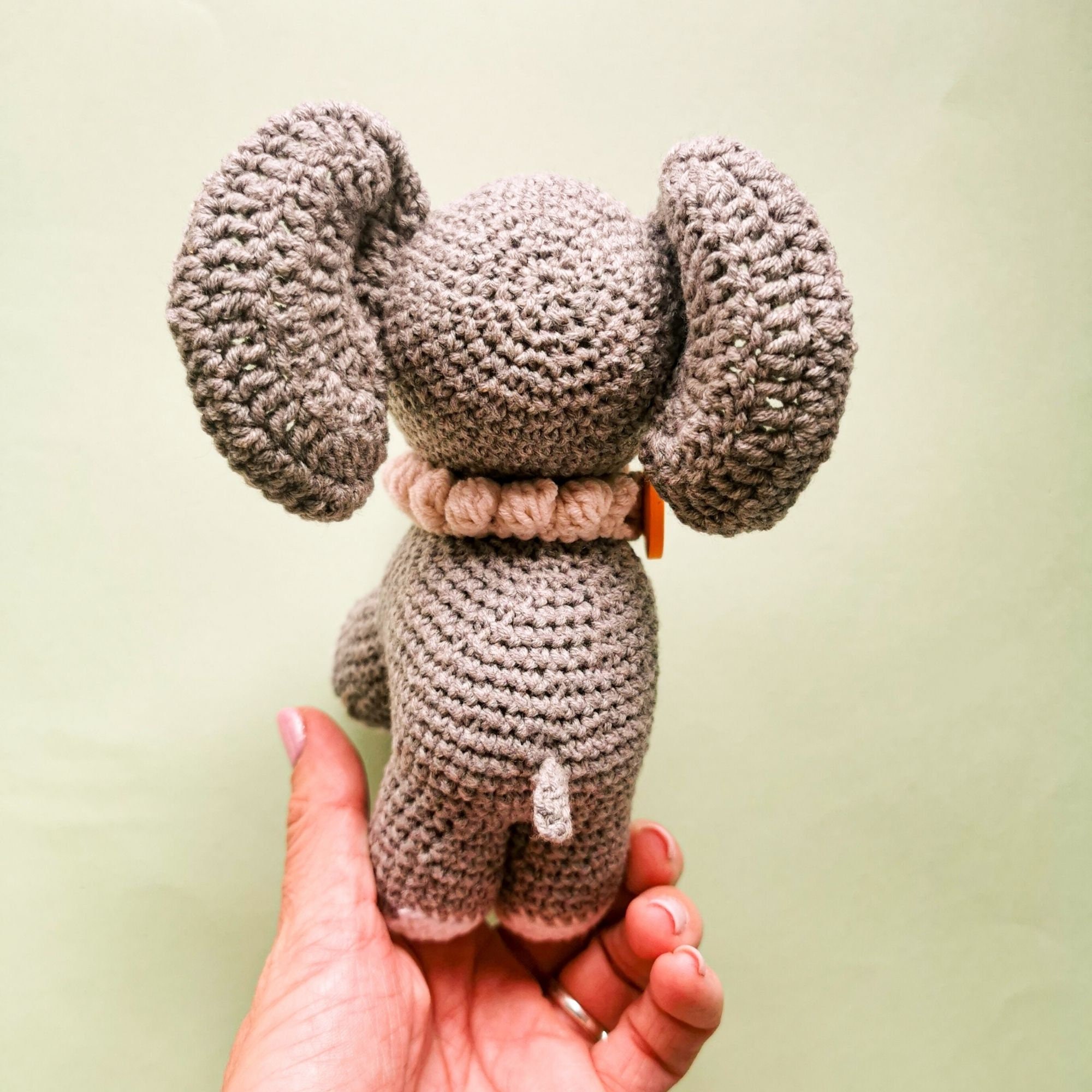 Hanno, the Elephant - Amigurumi PDF Crochet Pattern - Tutorial With ...