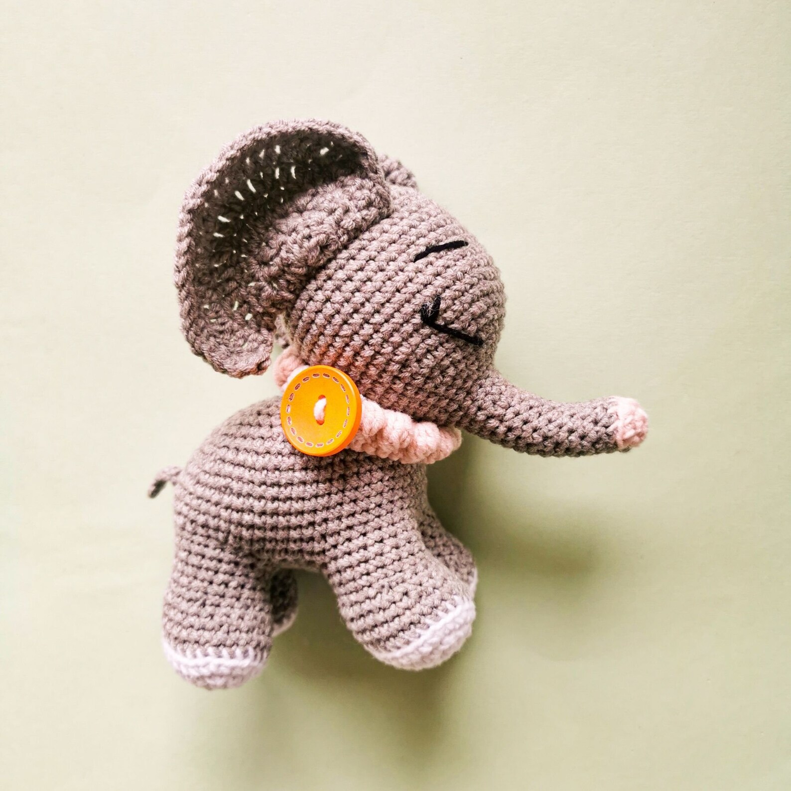 Hanno, the Elephant - Amigurumi PDF Crochet Pattern - Tutorial With ...