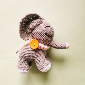 Hanno, the Elephant - Amigurumi PDF Crochet Pattern - Tutorial With ...