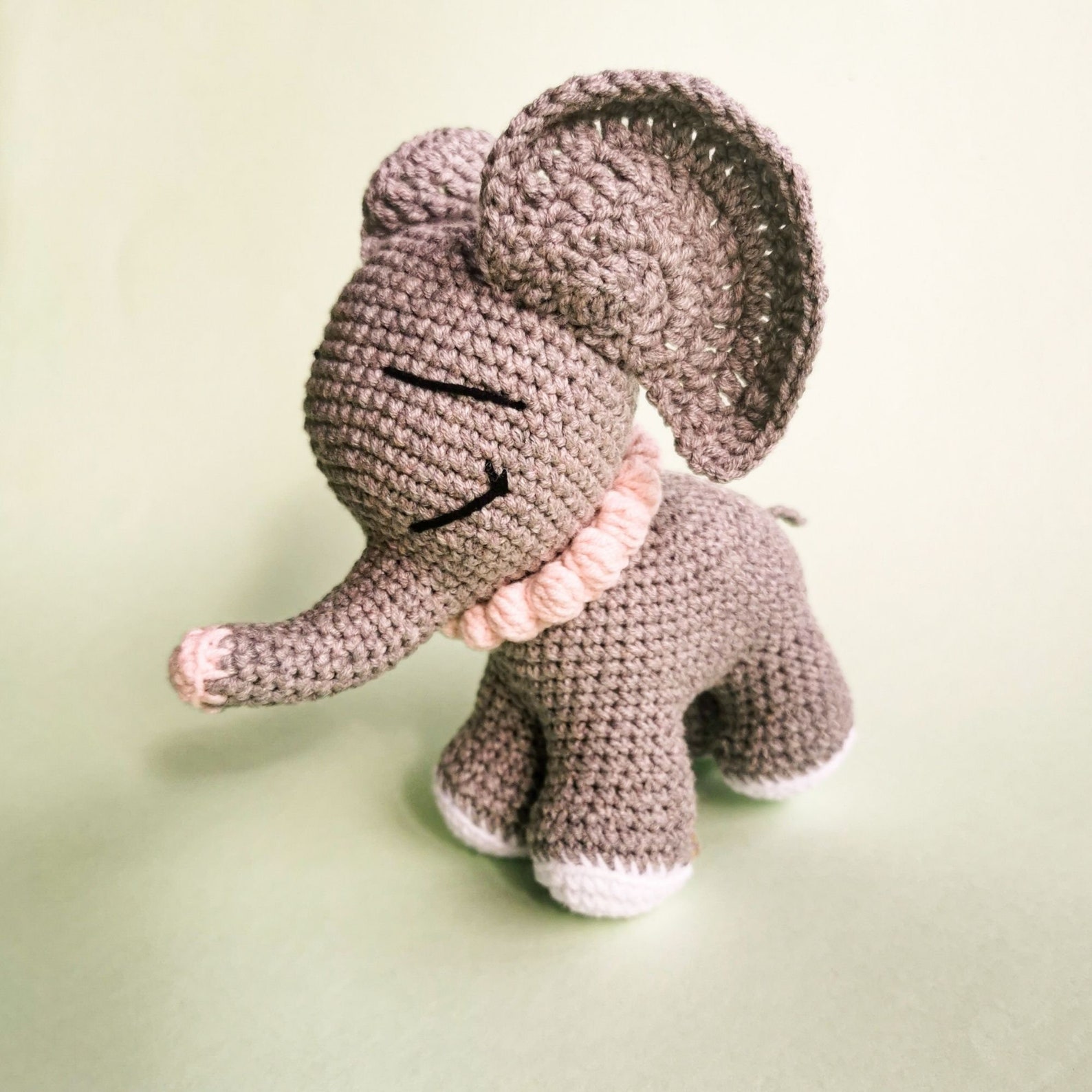 Hanno, the Elephant - Amigurumi PDF Crochet Pattern - Tutorial With ...