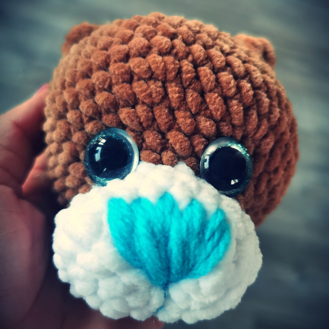 Big Bear Crochet PDF Pattern. Stuffed Animal Amigurumi Toy. - Etsy