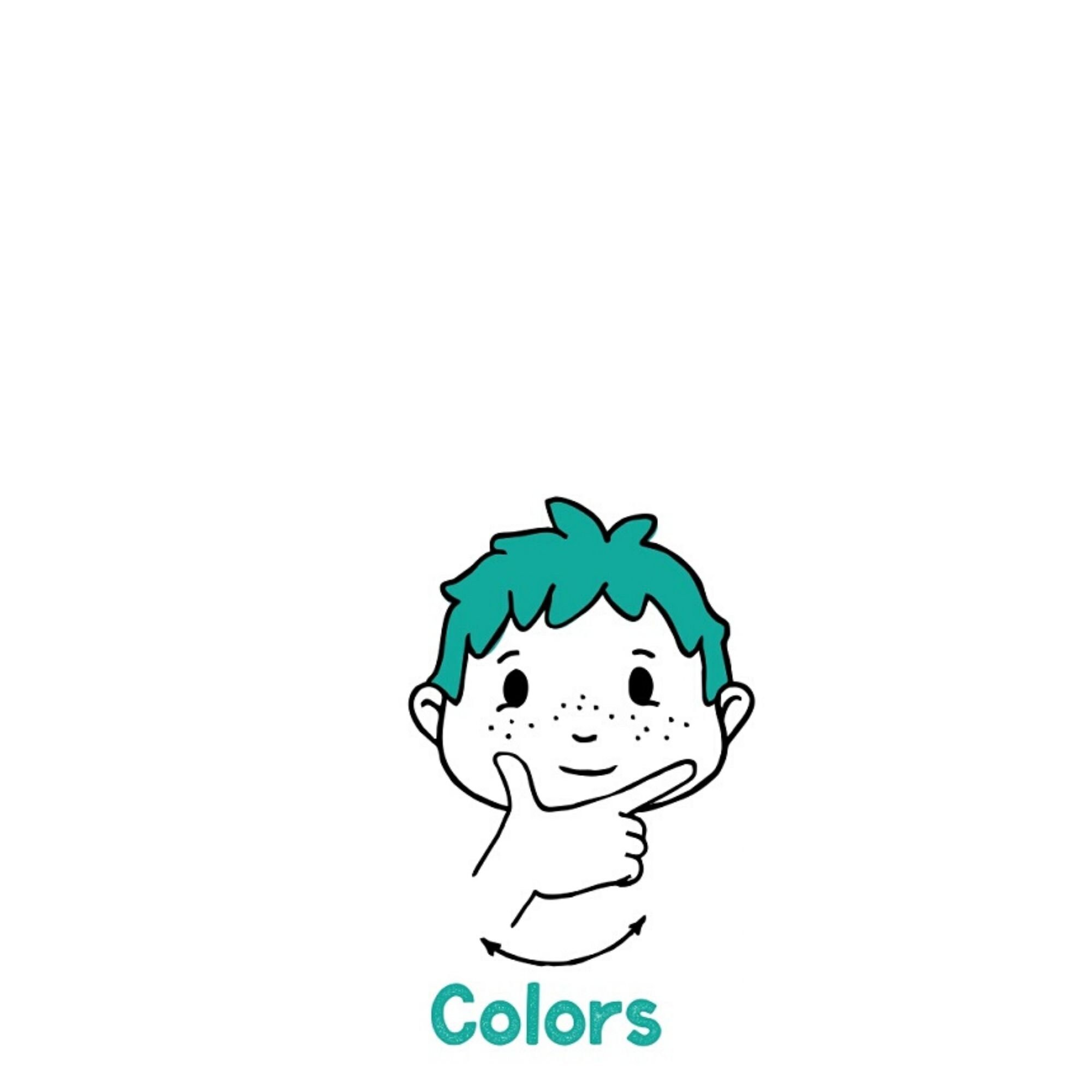 Color Targets in Catalan Sign Language LSC Tipus Montessori - Etsy