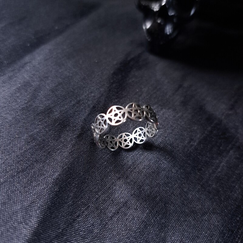 Wiccan Wedding Ring - Etsy