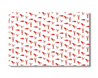 Crawfish Wrapping Paper - Etsy