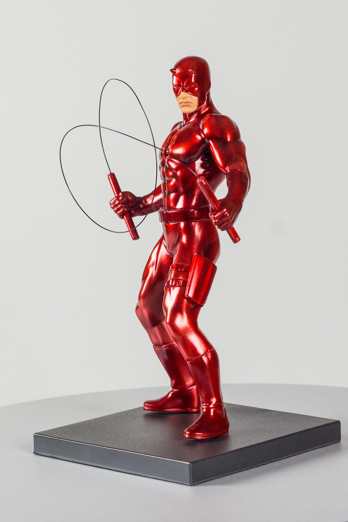 DAREDEVIL Statues Custom version METALLI RED | Etsy