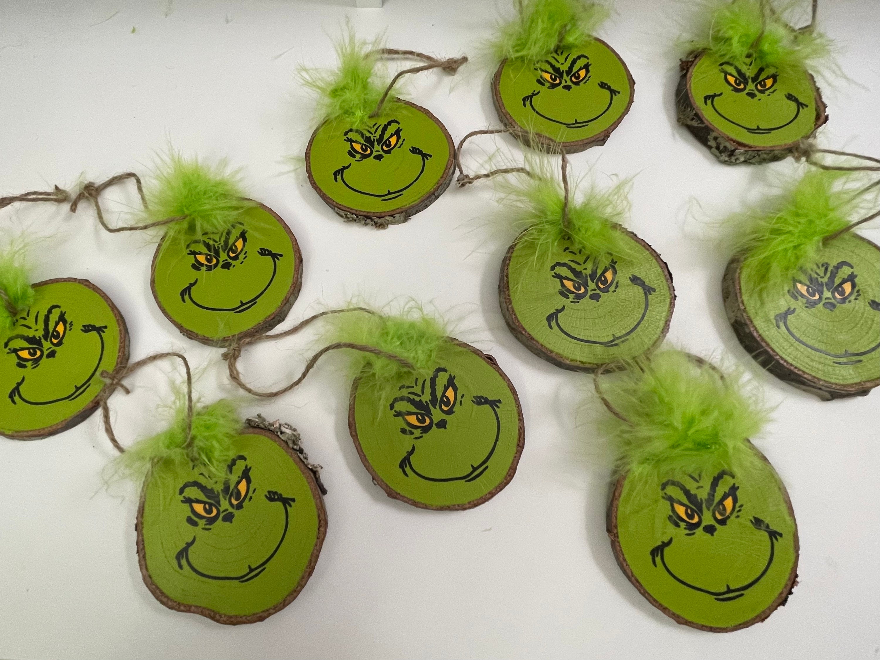 Grinch Ornament - Etsy