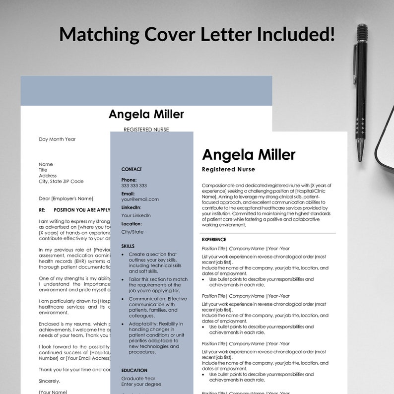 Nurse Resume, Nurse Cover Letter, RN Resume, Nurse Resume Writer ...