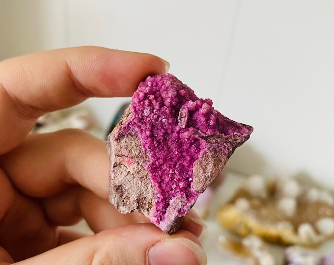 Cobalt Calcite Raw Piece | #45 | Cobalto Calcite Crystal | Druzy ...