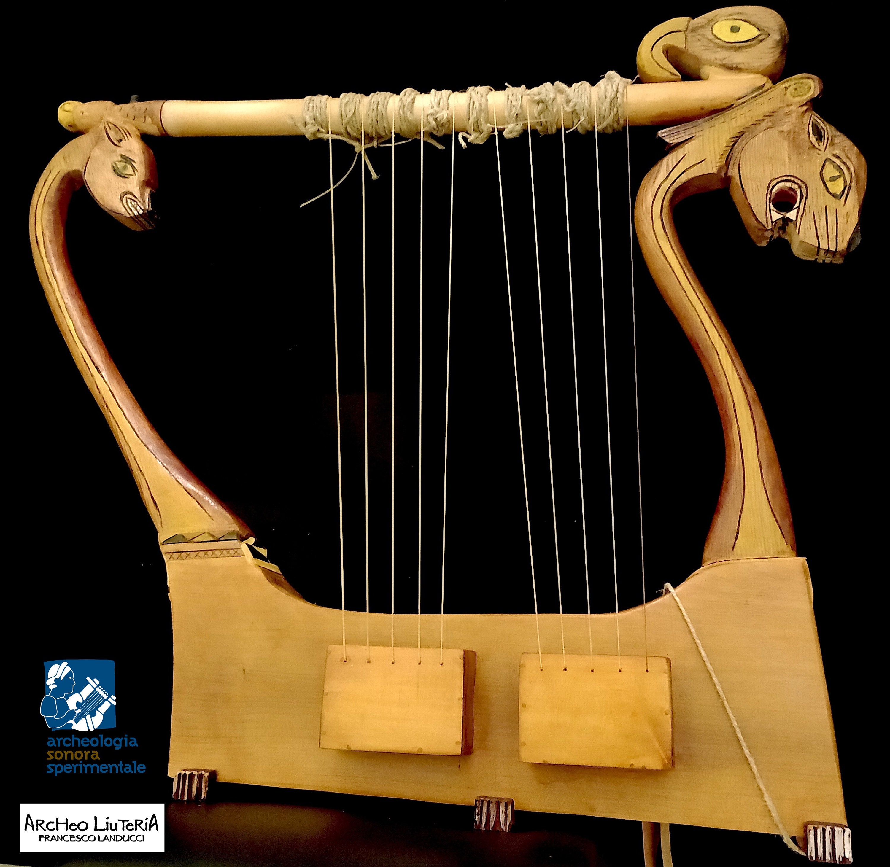 Hittite Kithara Inandik, Lyre Inandik, Lyra Inandik, Cithara Inandik ...