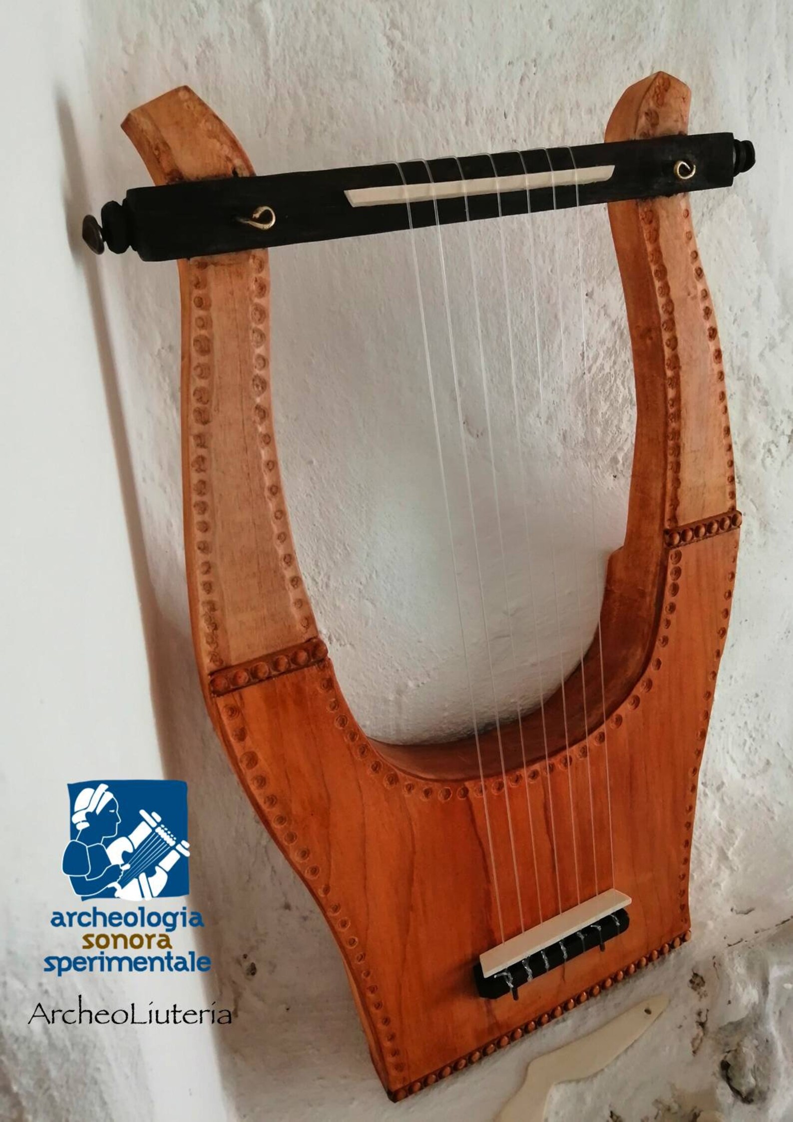 Cítara de sirena Cithara etrusca de Volterra Kithara etrusca - Etsy España