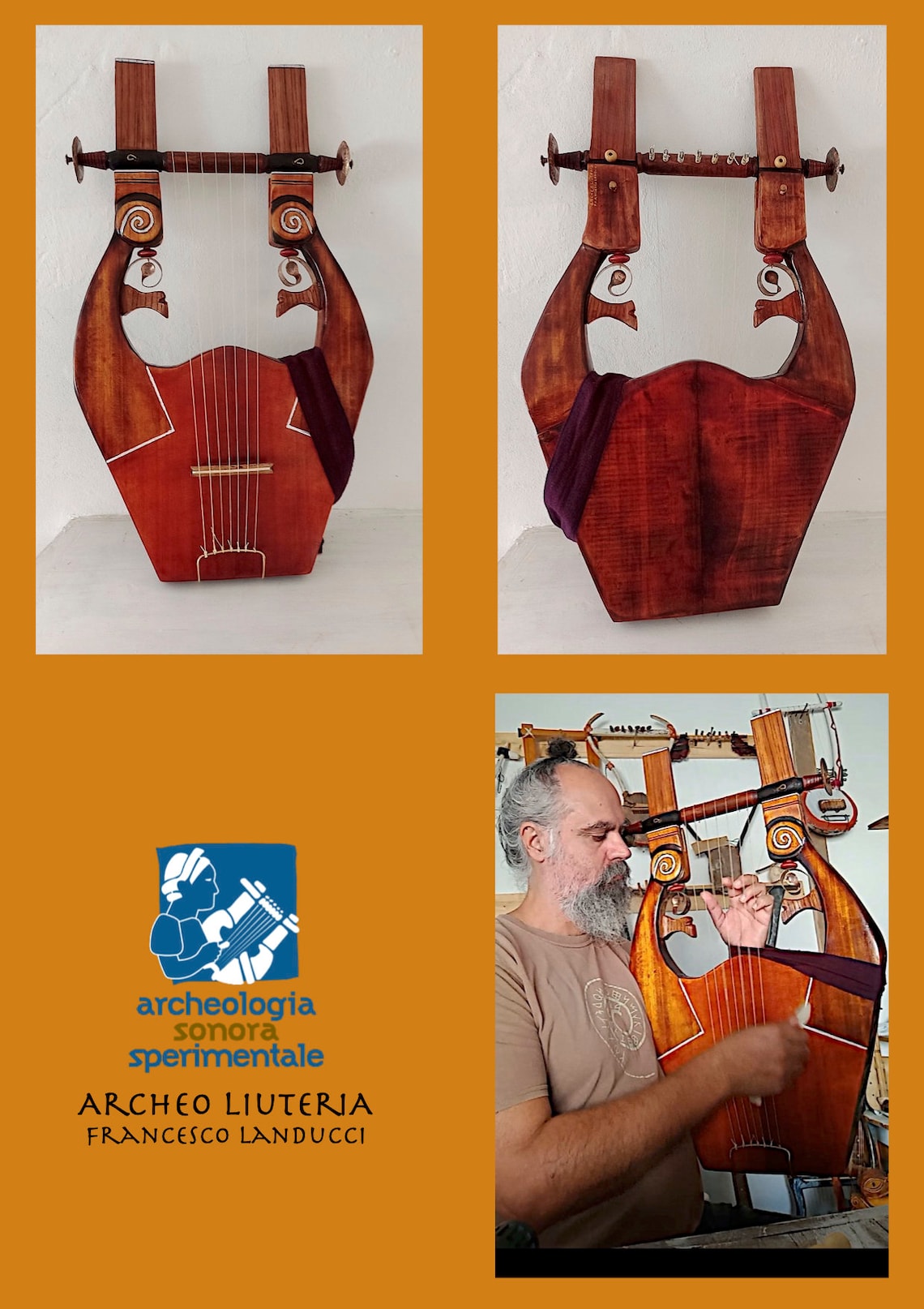 Kithara - Ancient Greek Kithara - Ancient Greek Musical Instrument - - Etsy