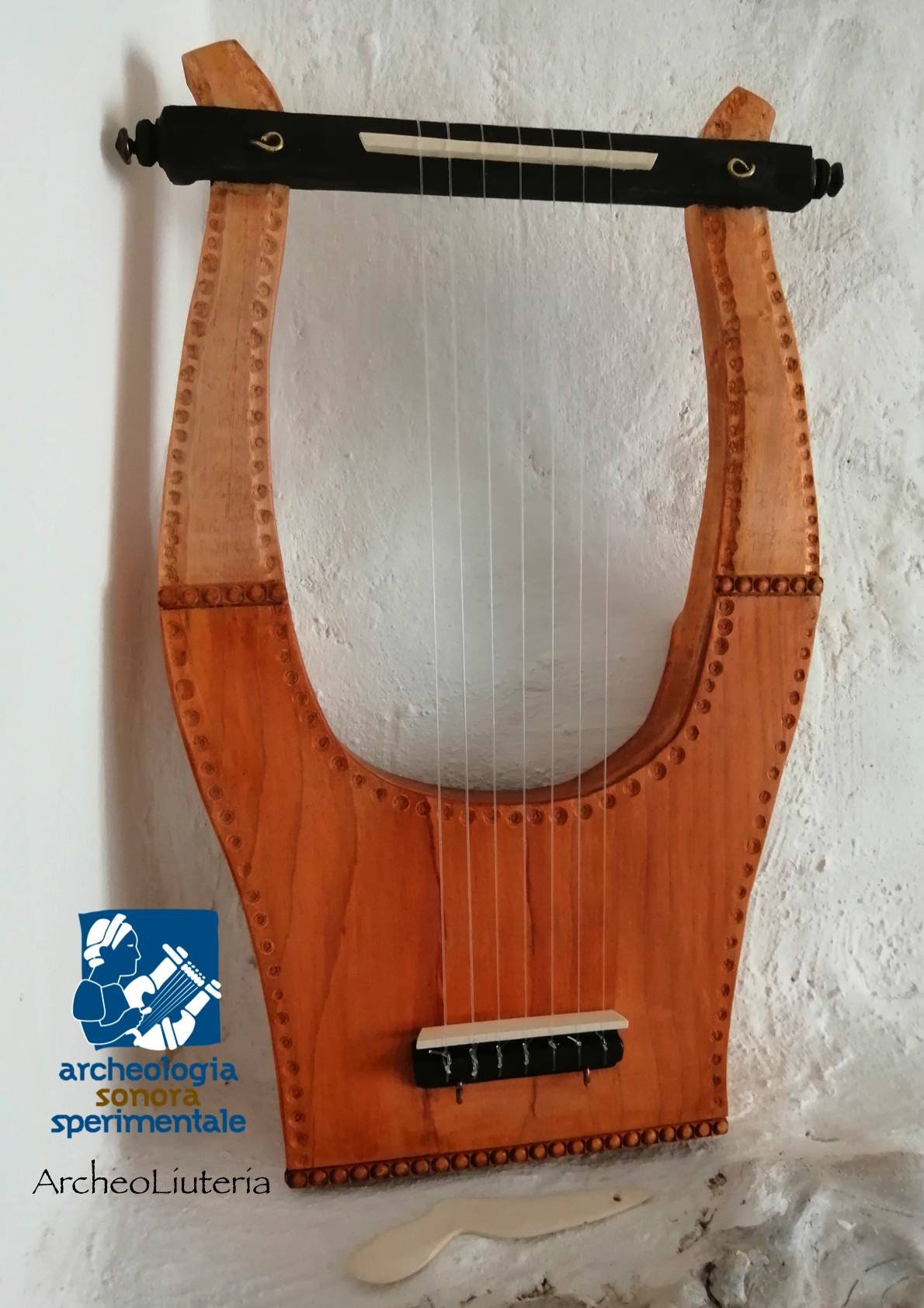 Siren's Zither Etruscan Cithara From Volterra Etruscan - Etsy