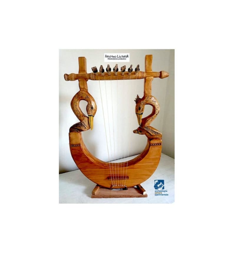 Minoan Kithara Minoan Cithara Hagia Triada Sarcophagus Kithara Minoan ...
