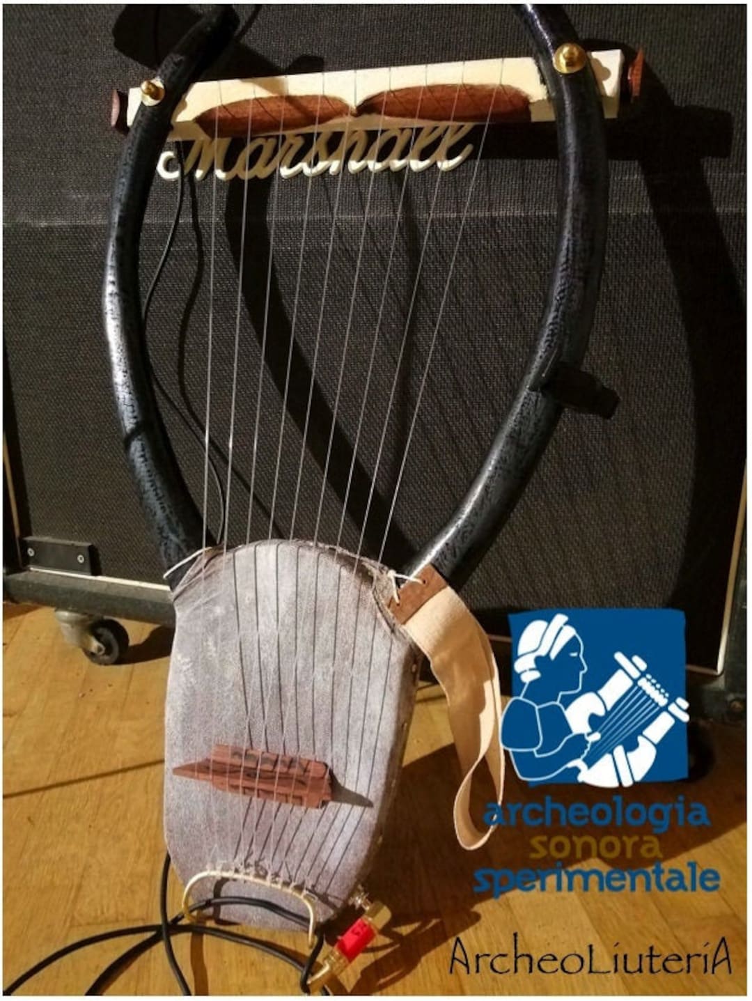 Amplifiable Nine Strings Lyra - Nine Strings Lyra With Amplify System ...