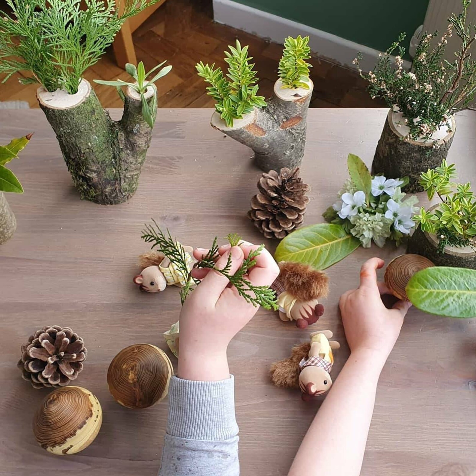 Small World Trees Forest School Wooden Log Slice Nature Natural - Etsy UK