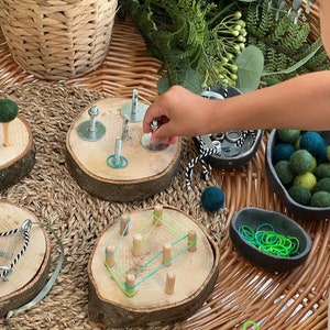 DIY Make Your Own Geo Boards Funky Fingers Gym Fine Motor Skills EYFS ...