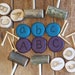 Lower and Upper Case Alphabet Letters Play Dough Stamp Set - Etsy