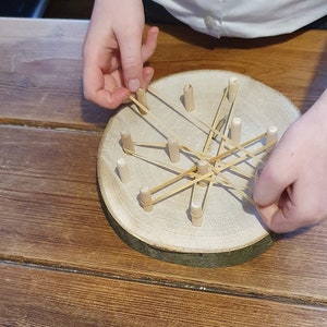 Large Geo Boards Funky Fingers Gym Fine Motor Skills EYFS Log Slices ...