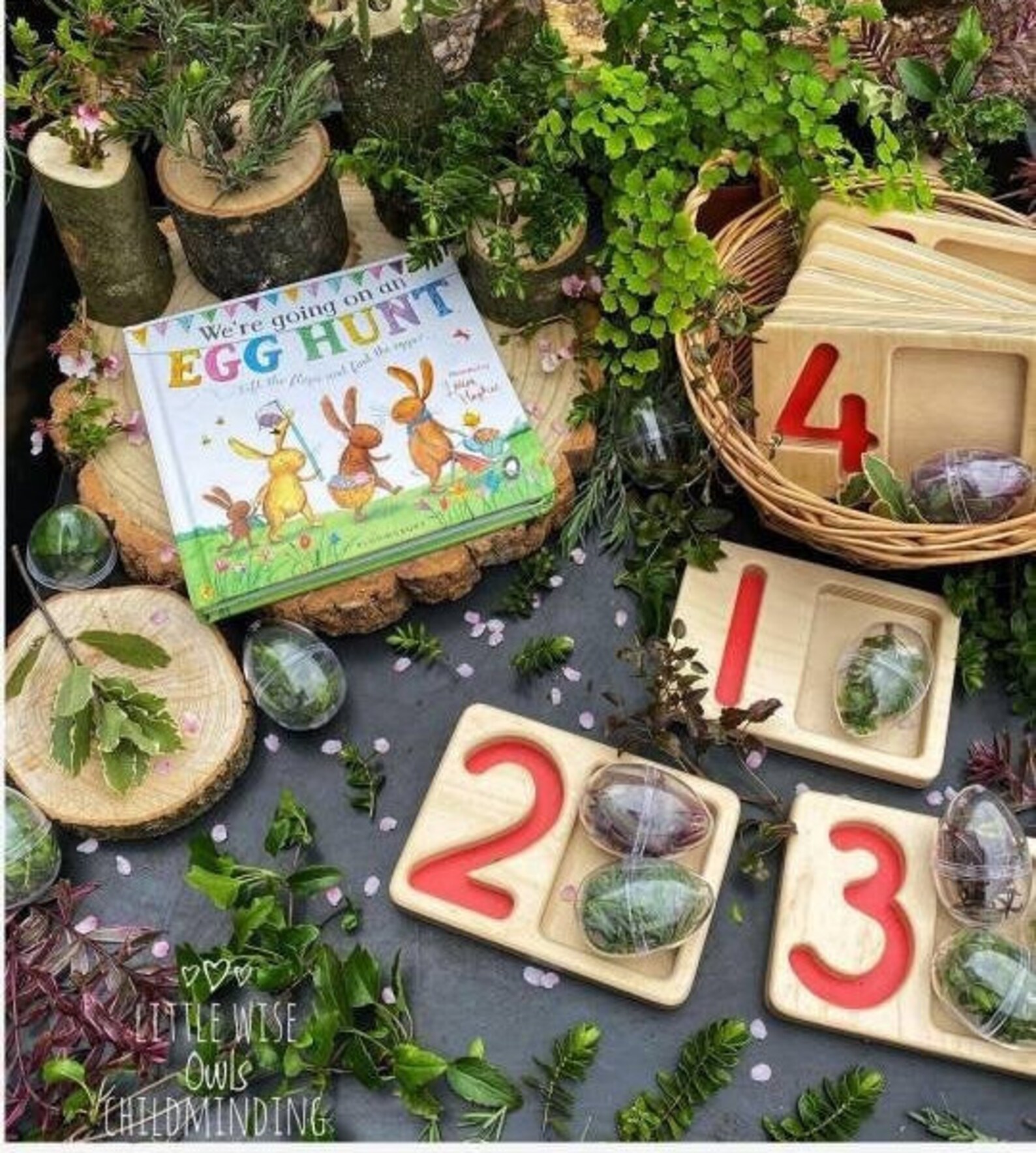 Small World Trees Forest School Wooden Log Slice Nature Natural - Etsy UK