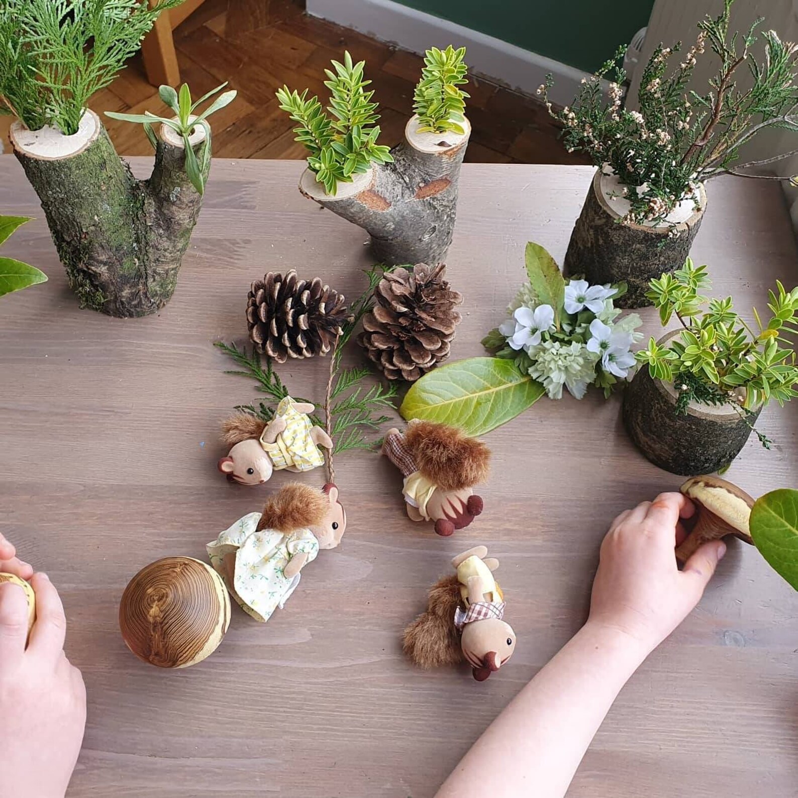 Small World Trees Forest School Wooden Log Slice Nature Natural - Etsy UK