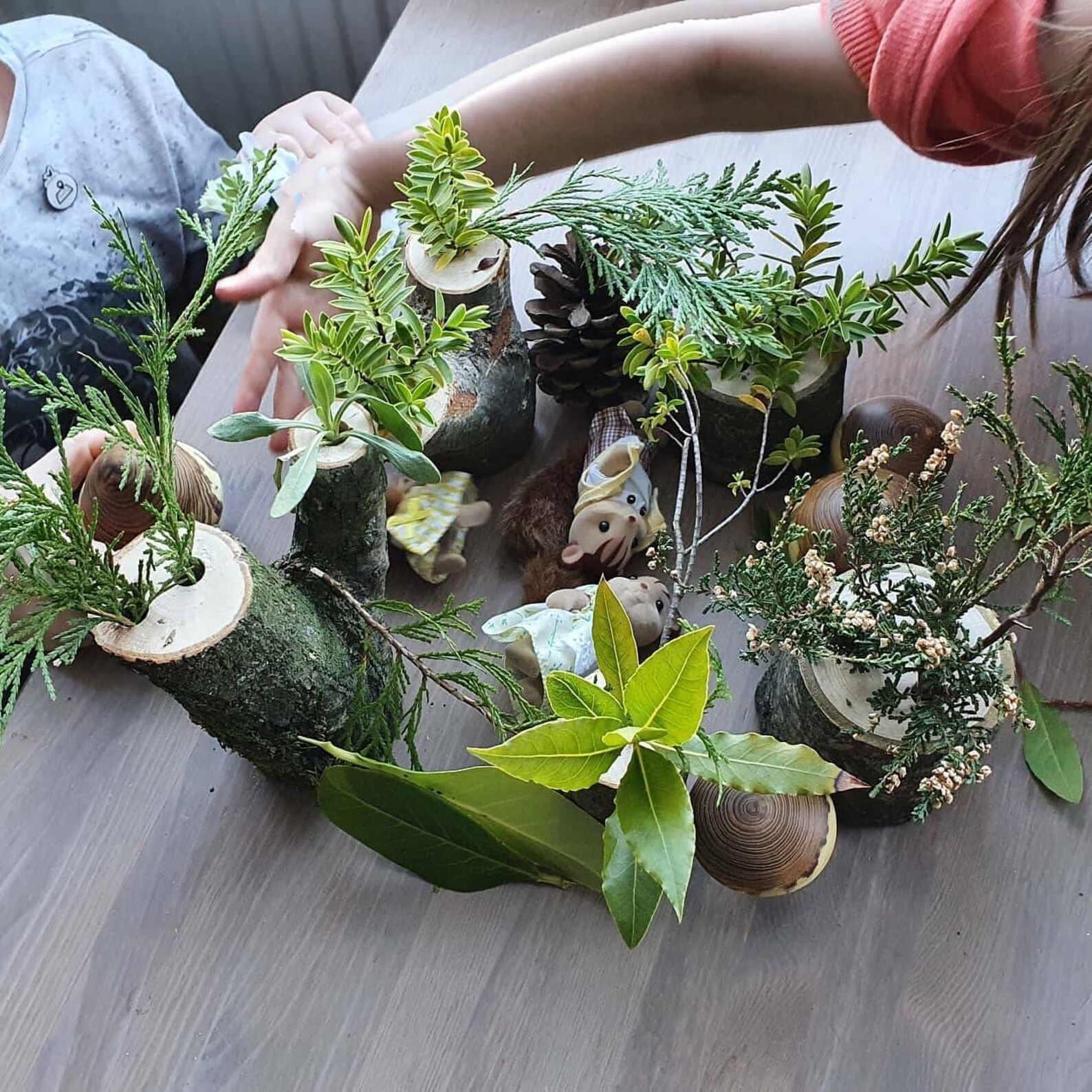 Small World Trees Forest School Wooden Log Slice Nature Natural - Etsy UK