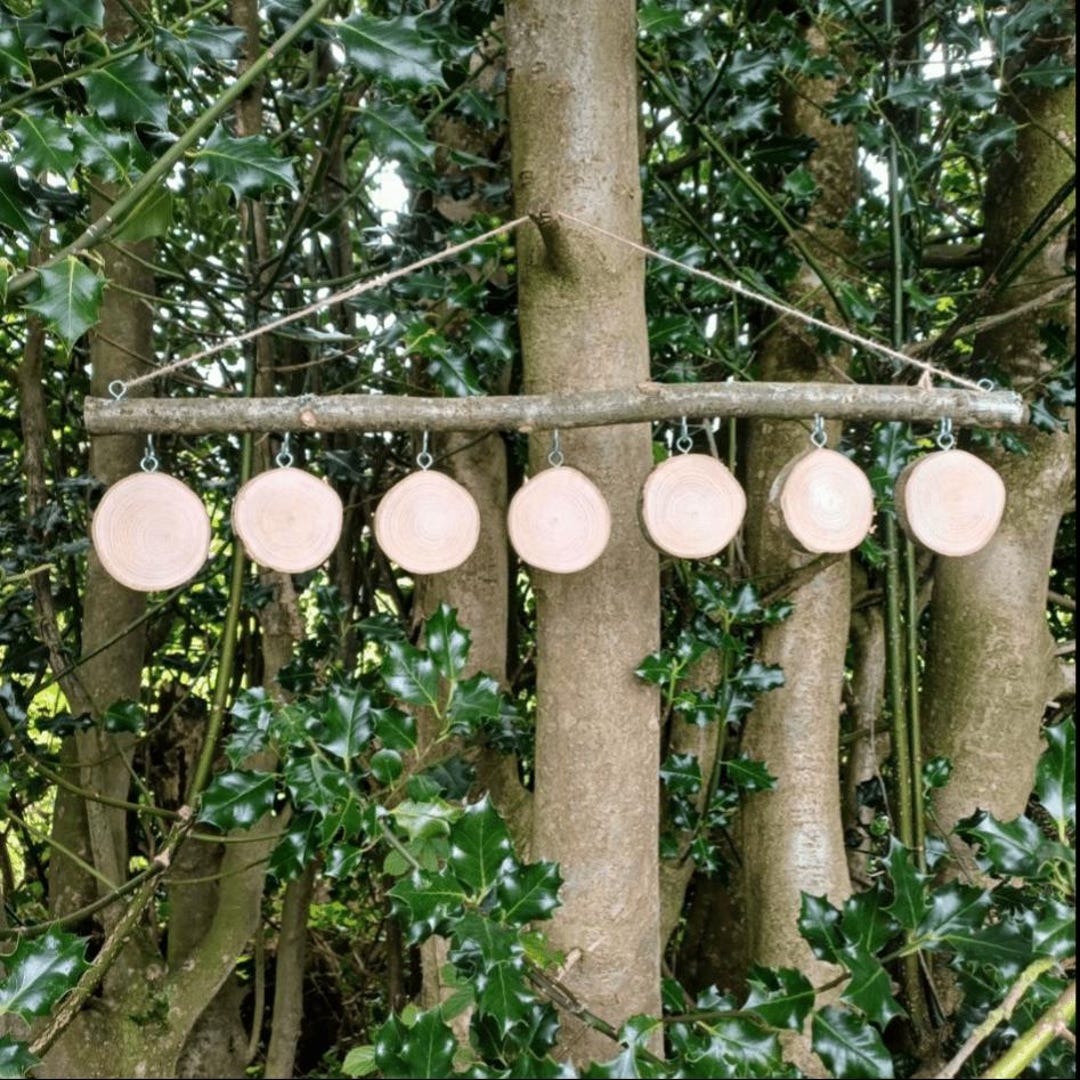 Natural Visual Timetable / Number Line - Etsy UK